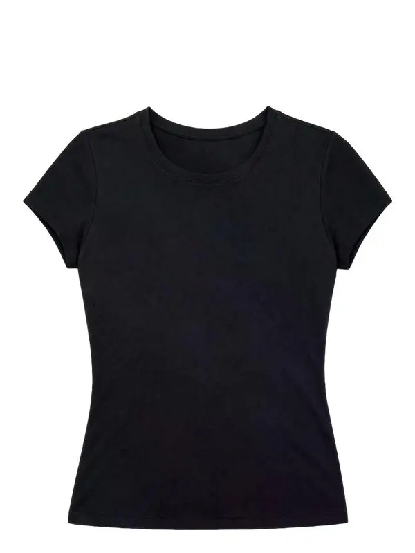 REFORMATION Gianna T-shirt - Black