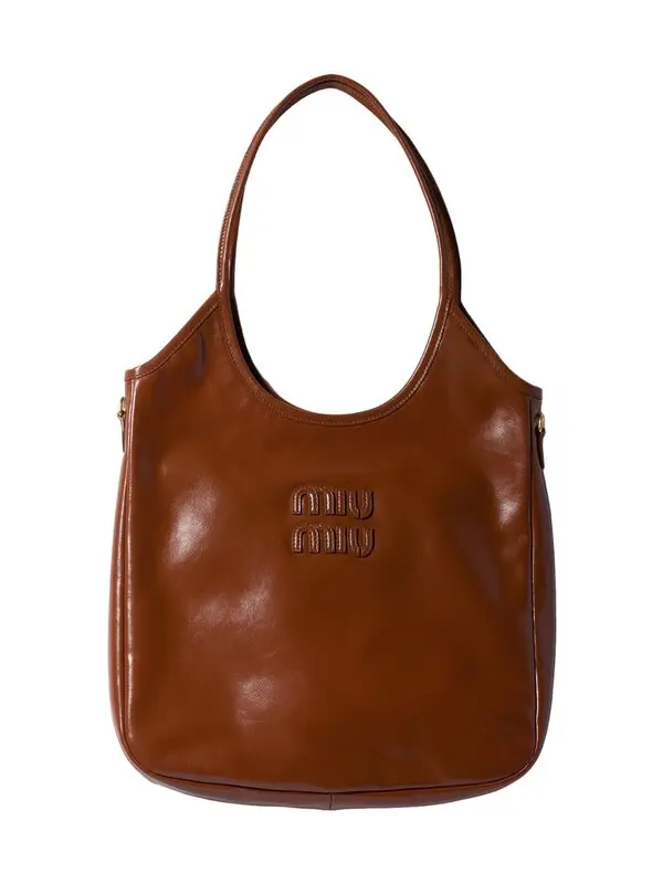Miu Miu Ivy Leather Bag - Palisander