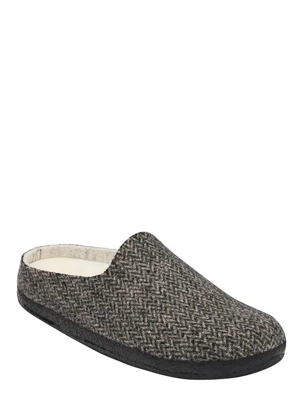 BIRKENSTOCK Amsterdam Wrapped Felt - Herringbone Gray