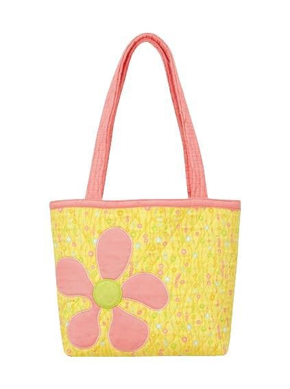 C&F HOME Lemon Flower Tote - Yellow