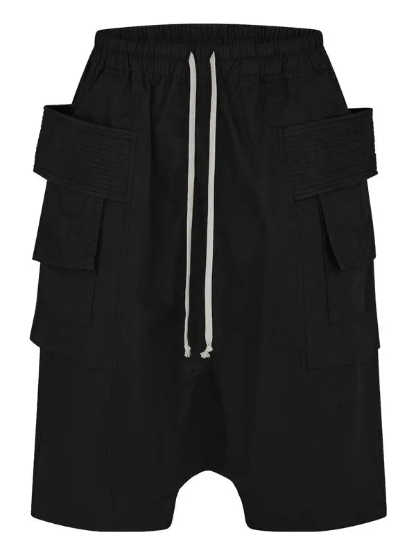Rick Owens Drawstring Athletic Shorts - Black