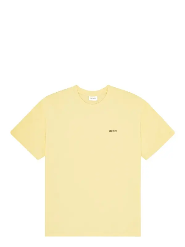 LES DEUX Short-sleeved T-shirt - Yellow