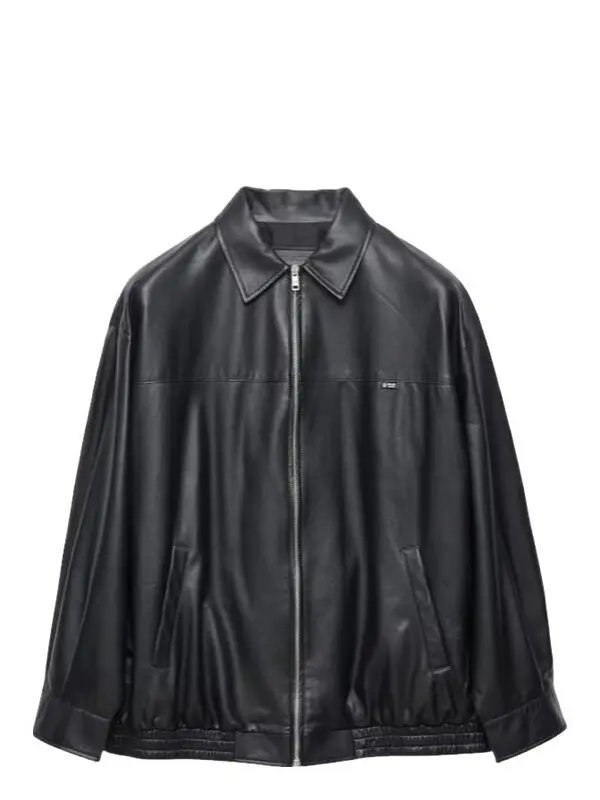 Prada Nappa Leather Jacket - Black