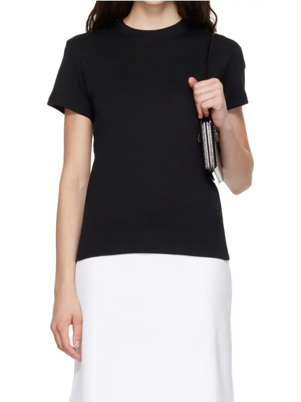 FLORE FLORE Monica T-shirt - Black