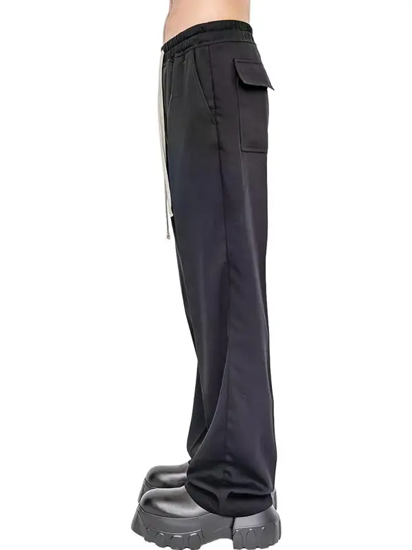 Rick Owens Drawstring-waist Trousers - Black