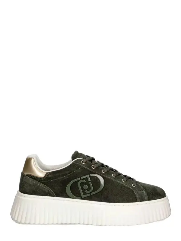 Liu Jo Suede Platform Sneakers - Green