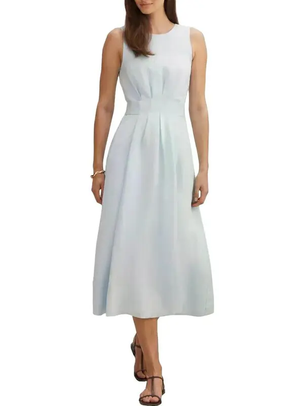 EVER NEW Rosie Sleeveless Midi Dress - Blue