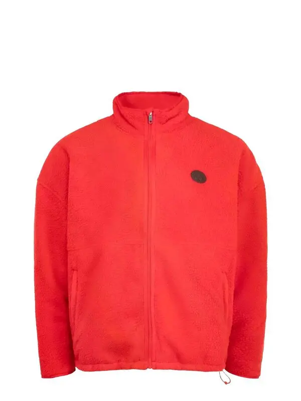 WILLY CHAVARRIA Willy Cozy Fleece Jacket - Red