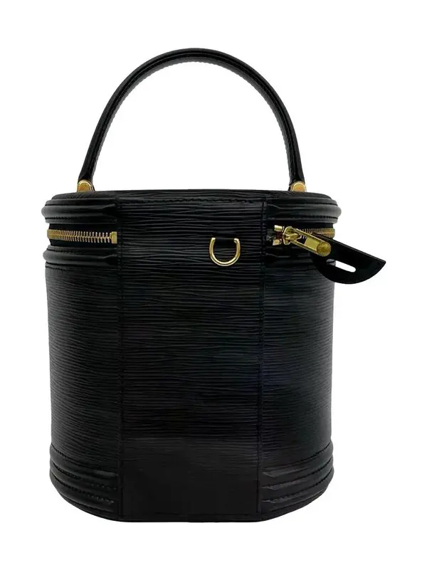 LOUIS VUITTON 2001 Epi Cannes Vanity Bag - Black