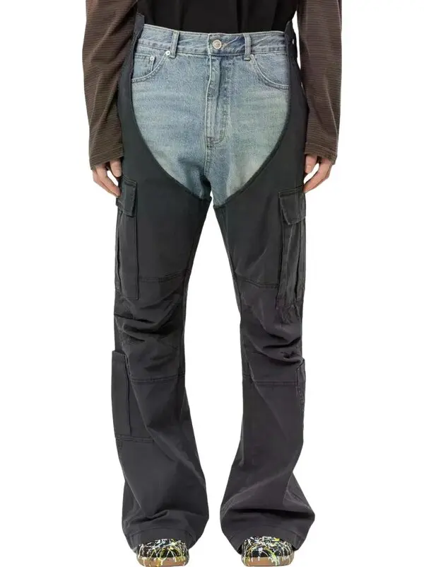 PROTOCOL INDEX Biker Cargo Jeans - Blue