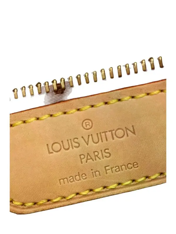 LOUIS VUITTON 2001 Monogram Cabas Mezzo Tote Bag - Brown