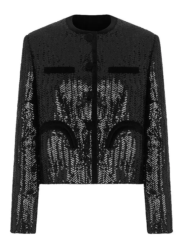 BLAZÉ MILANO All About You Shamo Bolero Jacket - Black