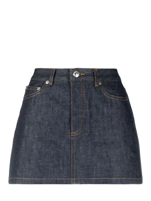 A.p.c. Mini Statement Bag - Indigo