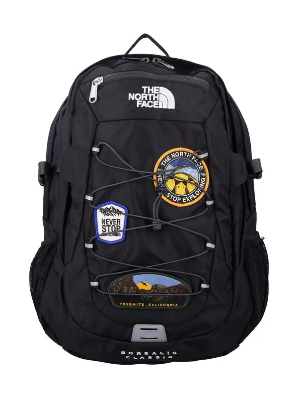 The North Face Borealis Classic Backpack With Patch Details - Nero