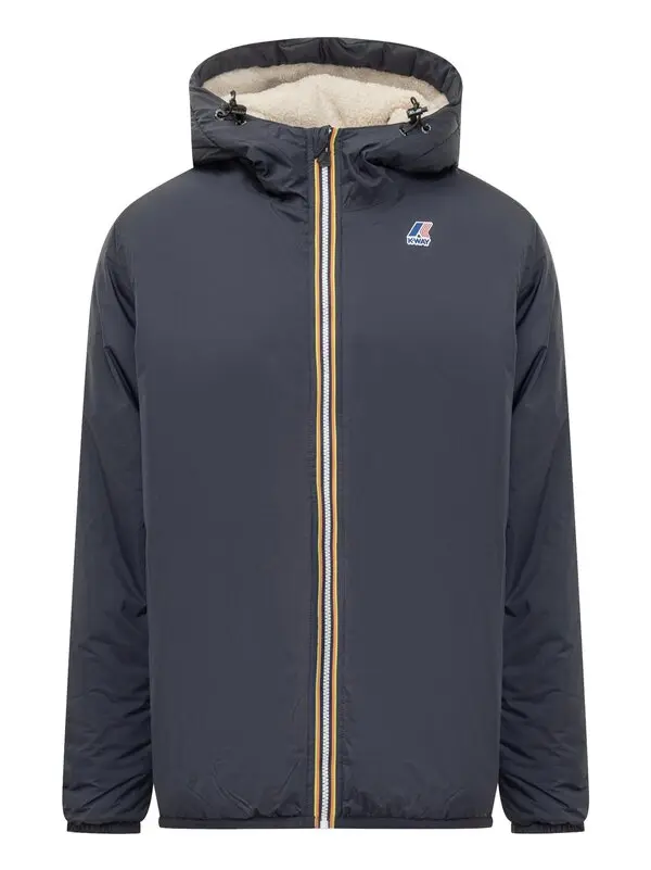 K-WAY Claude 4.0 Water-resistant Down Jacket - Blue Depth