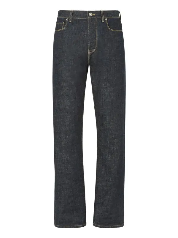 Fendi S Cotton Trousers - Navy
