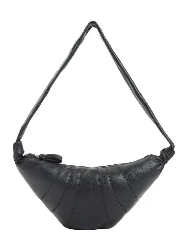 LEMAIRE Medium Croissant Shoulder Handbag - Black