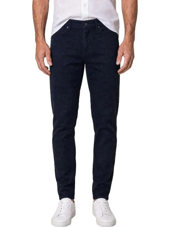 Robert Talbott Fernando Comfort Stretch Linen Blend 5 Pocket - Navy