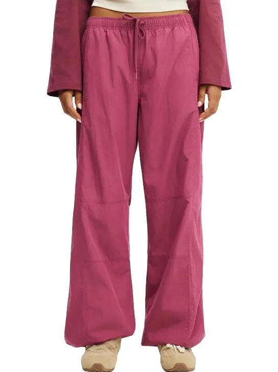 Cotton:on Active Utility Baggy Pant - Raspberry Aura