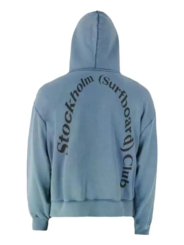 STOCKHOLM SURFBOARD CLUB Dream Zip-up Hoodie - Blue