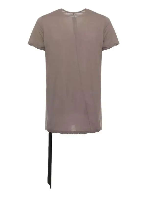 Rick Owens Raw-edge Hanging-strap T-shirt - Grey
