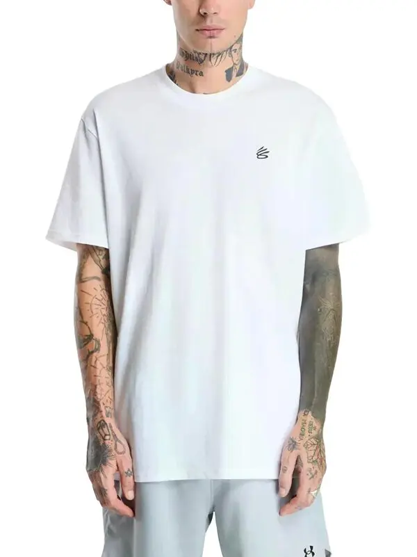 Under Armour Curry Logo-print T-shirt - White
