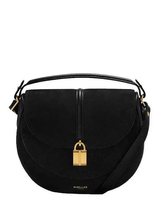 DEMELLIER N127 The Siena Saddle Bag - Black