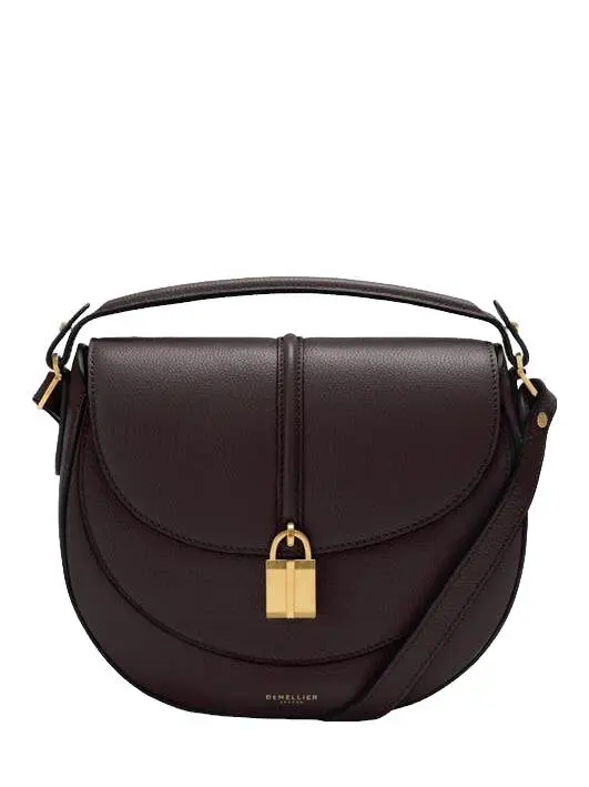 DEMELLIER N127 The Siena Saddle Bag - Bordeaux