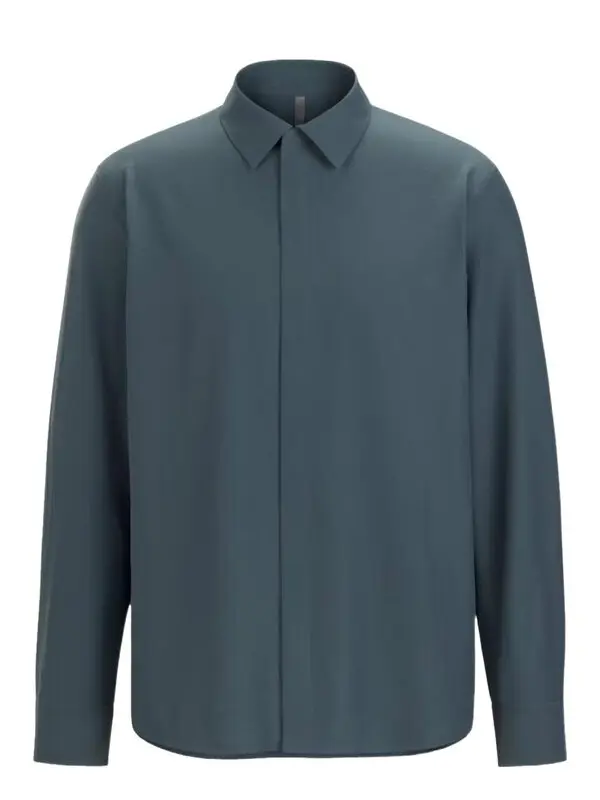 Veilance Long-sleeved Shirt - Neptune