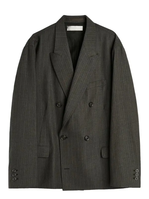 Our Legacy Double-breasted Blazer - Black