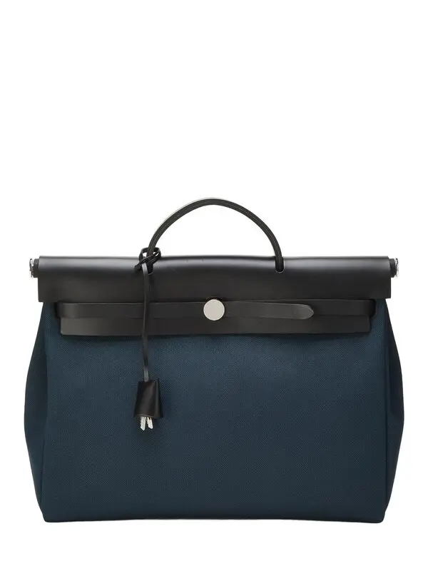 Hermès Blue Herbag Zip 35 - Deep Blue