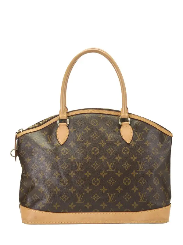 LOUIS VUITTON Monogram Lockit Horizontal - Brown