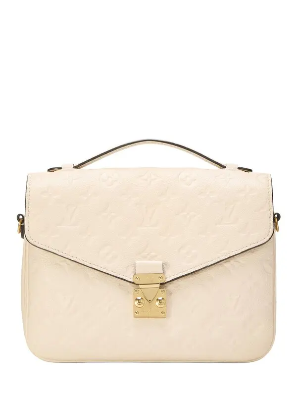 LOUIS VUITTON Dune Monogram Empreinte Pochette Metis - Beige
