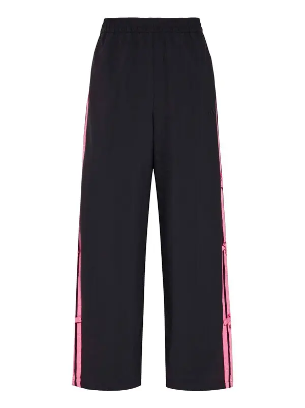 Adidas Dance Woven Pants Asia Sizing 'black Pink - Black/pink