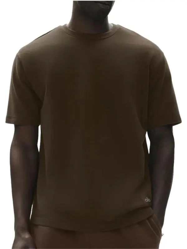 Alo Yoga Double Take T-shirt - Espresso