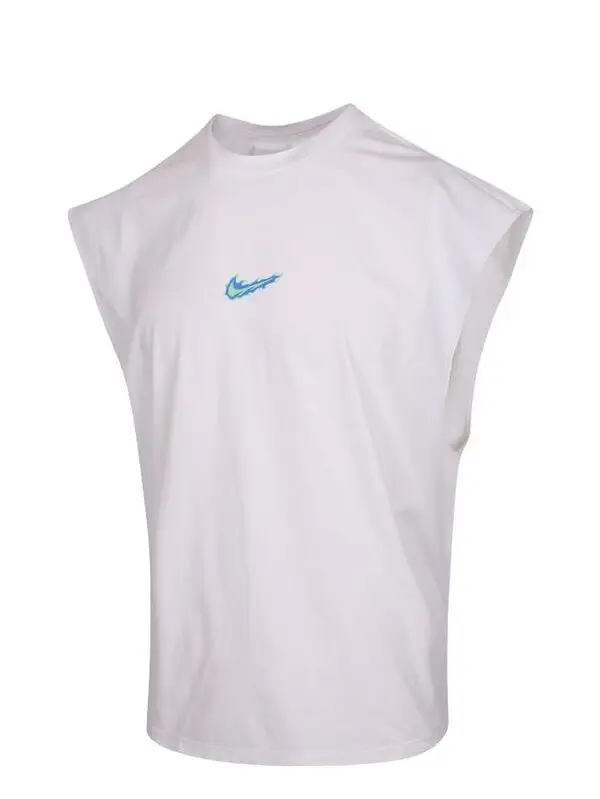 Nike Dri-fit Basketball Sleeveless Top - White