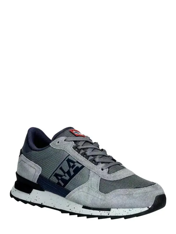 NAPAPIJRI Valor Ripstop Logo-print Panelled Sneakers - Grey