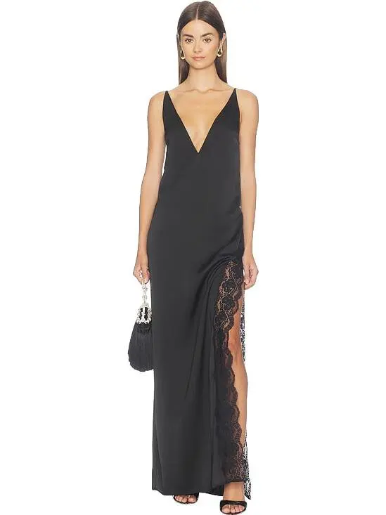 LOVERS AND FRIENDS Nash Gown - Black