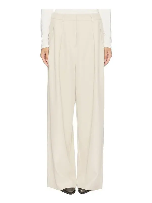 NIA Highbury Pant In Beige - Stone