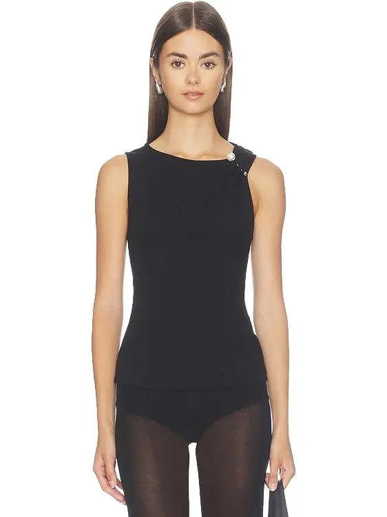 Veronica Beard Deylin Top - Black