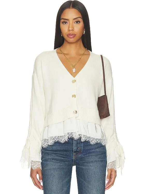Cinq À Sept Atley Cardigan - Ivory