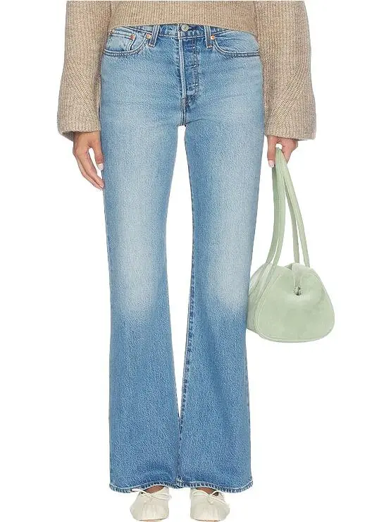 LEVI'S Wedgie Boot Jean In Blue - Probably Here