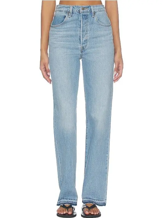 LEVI'S Ribcage Full Length Recrafted Jeans In Blue - Just One Please