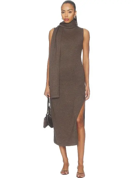 Astr The Label Shyanne Dress - Brown