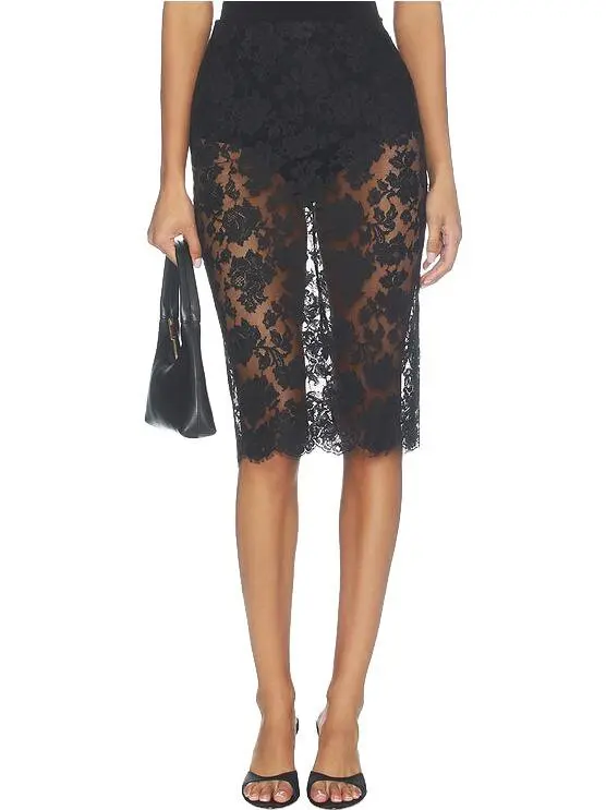 Nbd Riya Pencil Skirt - Black