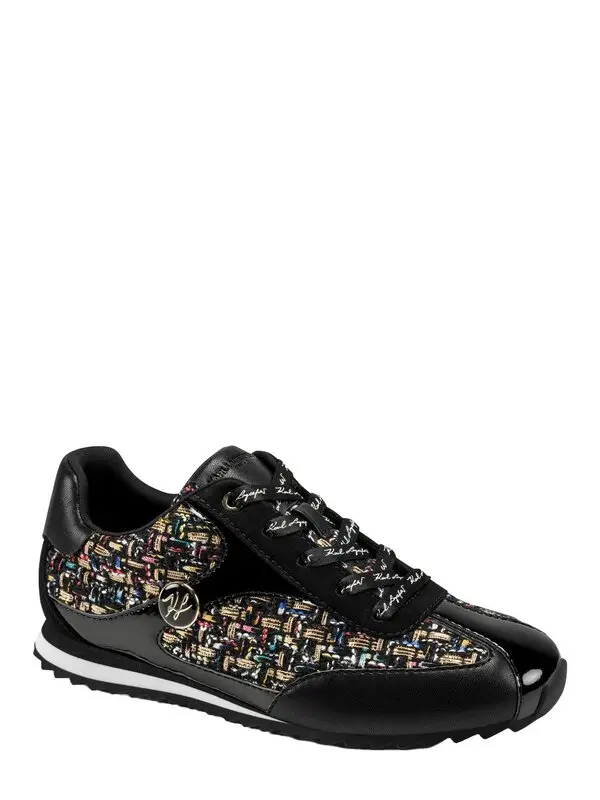 Karl Lagerfeld Paris Arwen Lace Up Sneaker - Multi/black