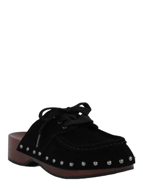 Seychelles Soak It In Leather Clog - Black