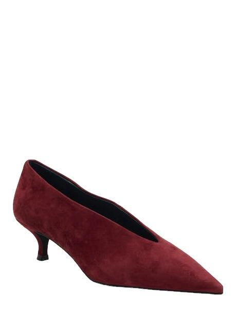 Jeffrey Campbell Ida-mae Pointed Toe Pump - Wine Suede
