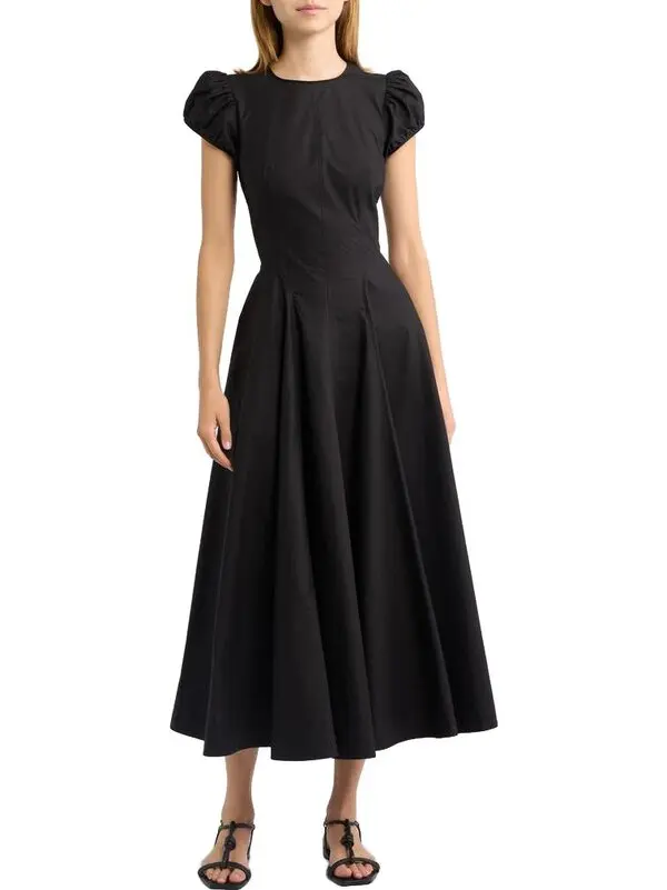 DÔEN Rivelle Midi Dress - Black