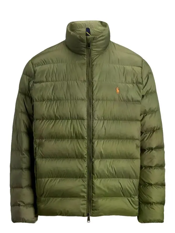 Polo Ralph Lauren Quilted Mock-neck Jacket - Green